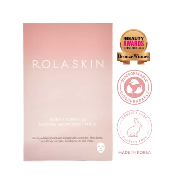 Ultra Hydrating Glow Sheet Mask - Single Unit Wholesale | Rola Skin
