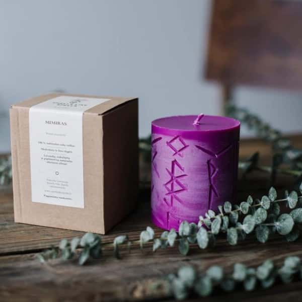 Rune candle MIMIR Wholesale | SMELLS LIKE SPELLS