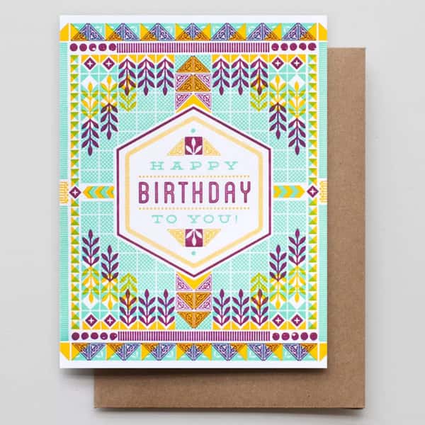 Hexagon Birthday Wholesale | Hammerpress