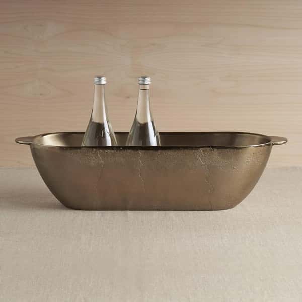 Antique Brass Trough Wholesale | The Collective Home