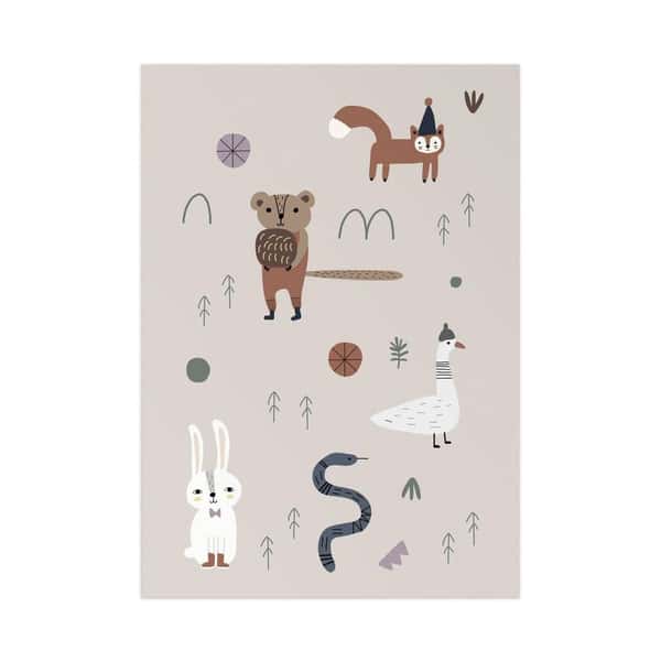 Premium Poster: Forest Bunch - Giclée Print - 200Gsm 批發